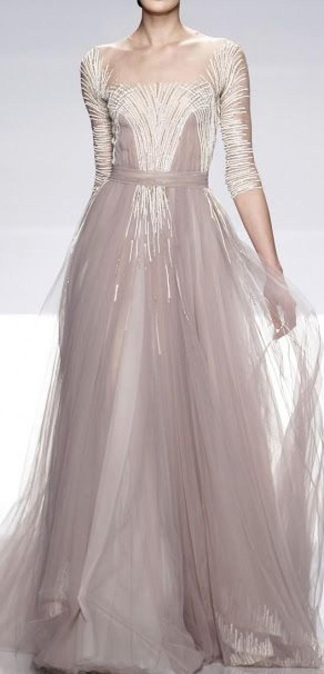 Sweep Train Burgundy Chiffon Evening Dress Scoop Neck Chiffon With