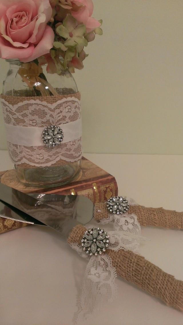 Rustic Wedding Centerpiece Burlap And Lace Wedding Mason Jar ... Rustic Wedding Centerpiece Burlap And Lace Wedding Mason Jar ...