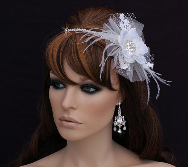Vintage Crystal Headband Art Deco Bridal Headpiece Bridal Hair
