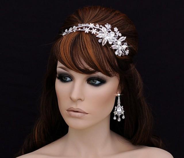 Swarovski Headband Wedding Headband Bridal Headpiece Bridal Hair