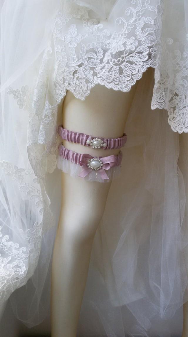 Wedding Leg Garter Wedding Leg Belt Rustic Wedding Garter Set Bridal Garter İvory Tulle