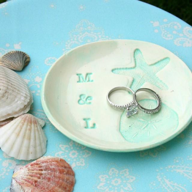 Wedding Ring Dish / Rustic Wedding Ring Holder / Beach Wedding / Ring ... Wedding Ring Dish / Rustic Wedding Ring Holder / Beach Wedding / Ring ...