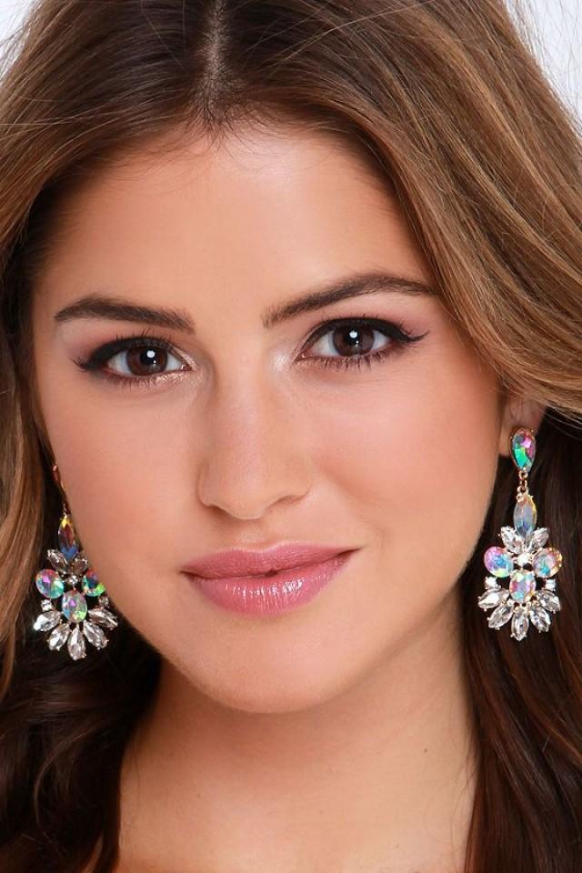 Inclined To Shine Gold Rhinestone Earrings 2364053 Weddbook Inclined To Shine Gold Rhinestone Earrings 2364053 Weddbook