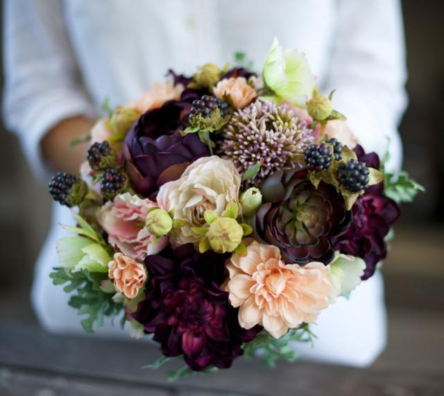 AMAZING Wedding Silk Succulent, Peonies, Dahlias And Berries Silk ... AMAZING Wedding Silk Succulent, Peonies, Dahlias And Berries Silk ...