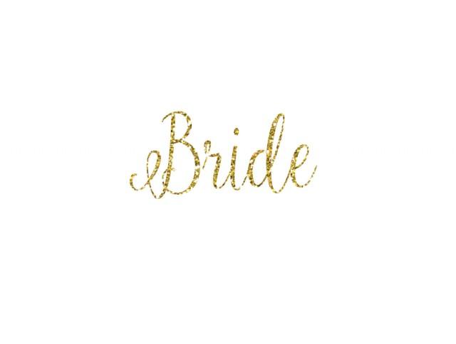 Bride Iron On Vinyl Heat Transferl Glitter Iron On 5 Colors Diy