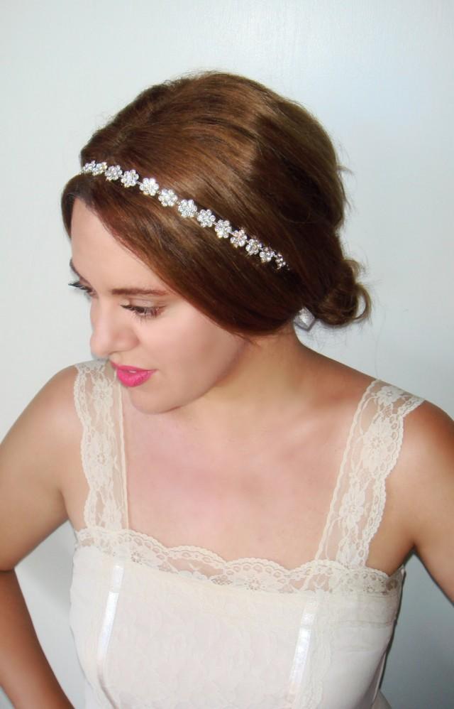 Rhinestone Headband, Bridal Headband, Wedding Headpiece, Bridal ... Rhinestone Headband, Bridal Headband, Wedding Headpiece, Bridal ...