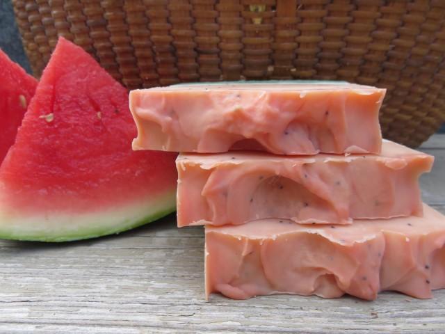 Watermelon Soap Natural Soap Handmade Soap Spa Soap Cold Process