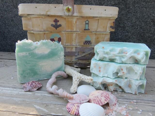 Ocean Rain Soap Natural Soap Handmade Soap Spa Soap Cold Process