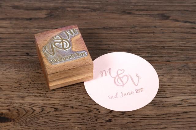 Personalised Wedding Monogram Stamp - Wedding Initials Stamp, Monogram ... Personalised Wedding Monogram Stamp - Wedding Initials Stamp, Monogram ...