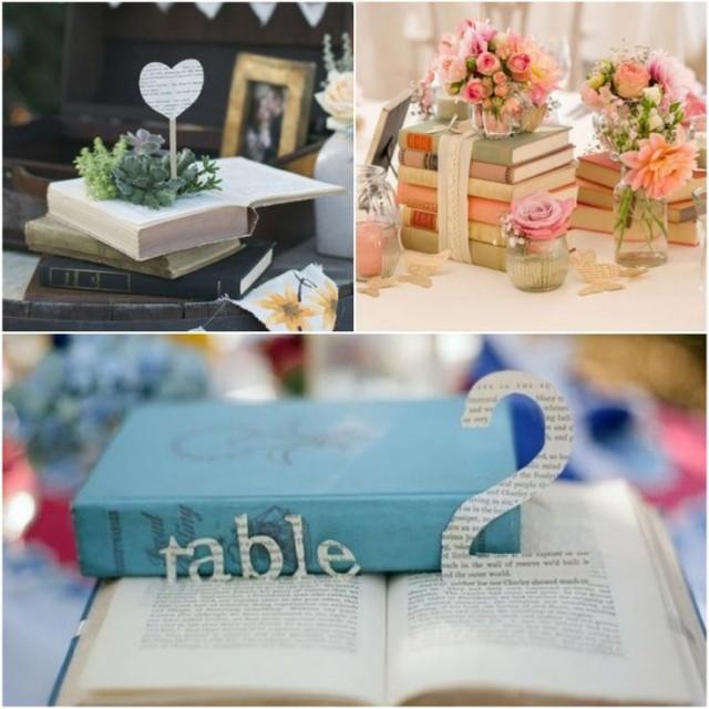 Turning Old Books Into Vintage Book Bundles Using Tea 2786058 Weddbook