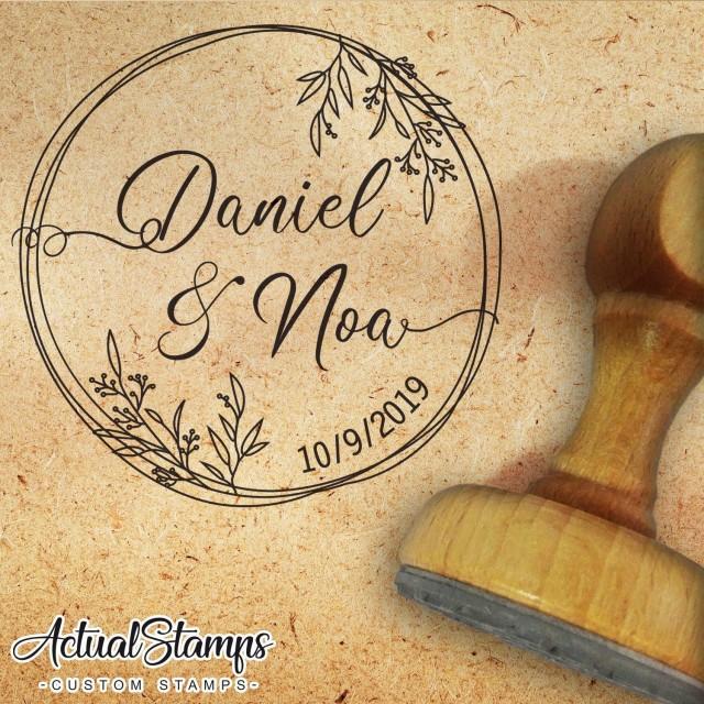 Wedding Stamp, Save The Date, Rubber Stamp For Guest Favors ... Wedding Stamp, Save The Date, Rubber Stamp For Guest Favors ...