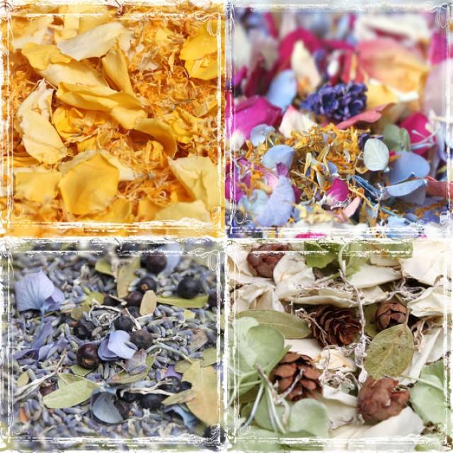 Bulk Petal Confetti - Wedding Potpourri - 10 Cups Dried Flowers ...