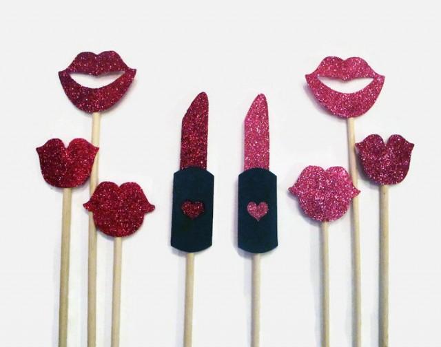 Photo Booth Lipstick Props at David Killian blog