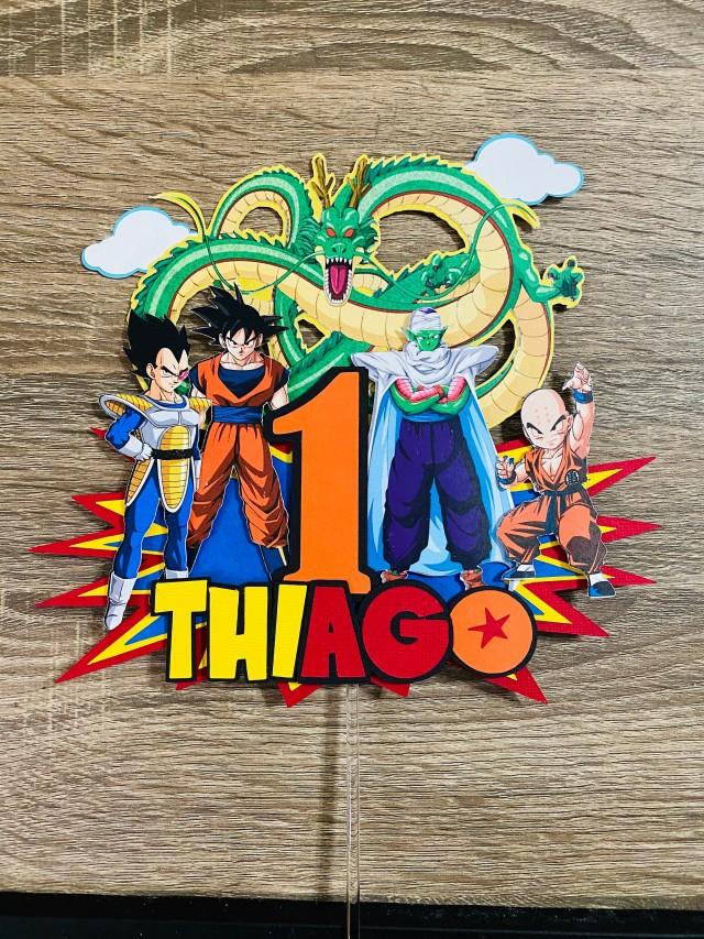Dragon Ball Z Cake Toppers FREE Printable Dragon Ball Cupcake Toppers ...